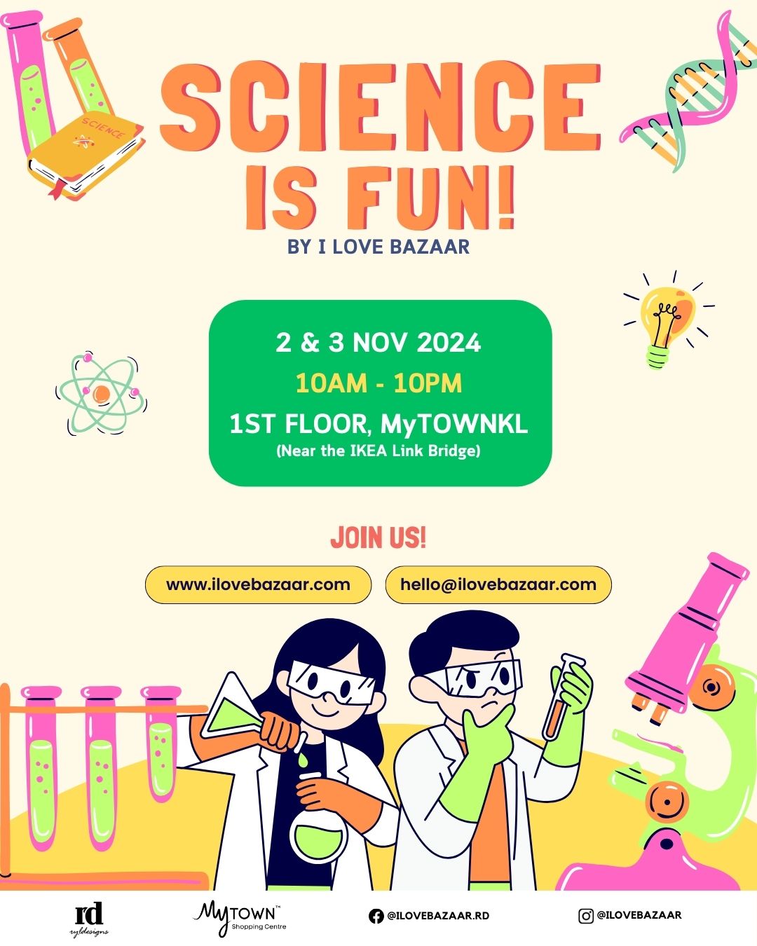 Science is Fun x MyTOWN KL – I Love Bazaar