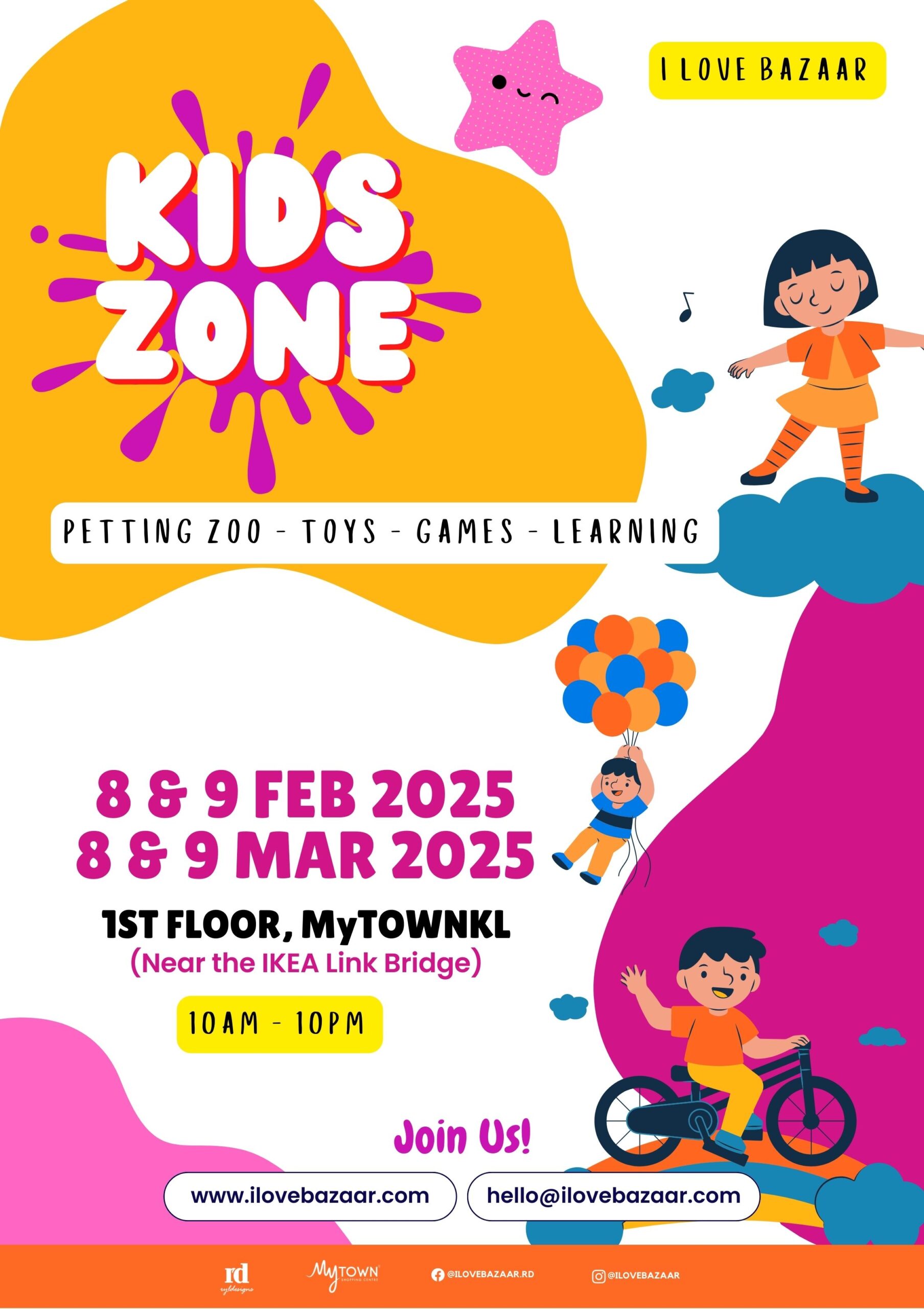Kids Zone at MyTOWNKL – I Love Bazaar