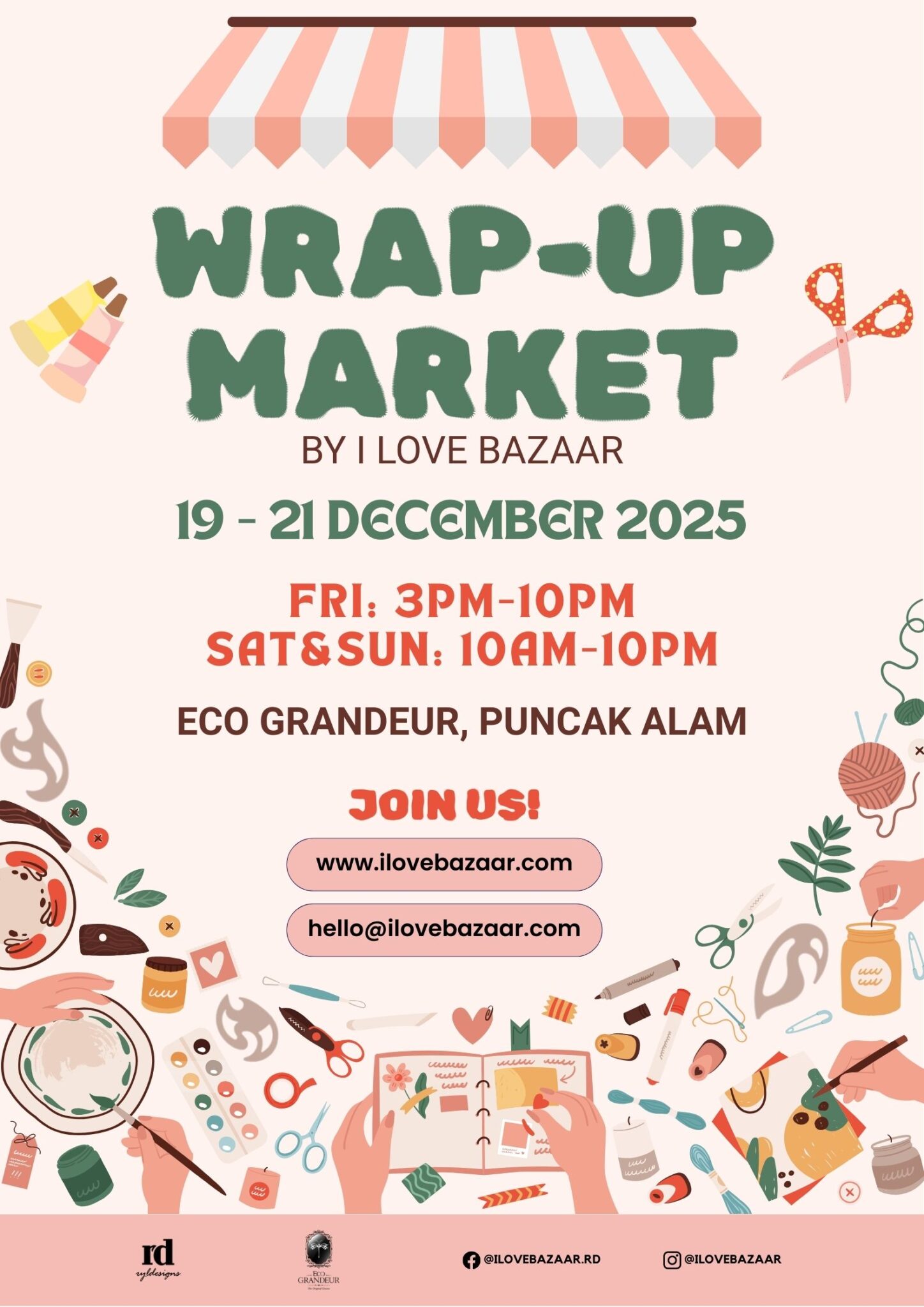 Wrap-Up Market at Eco Grandeur – I Love Bazaar